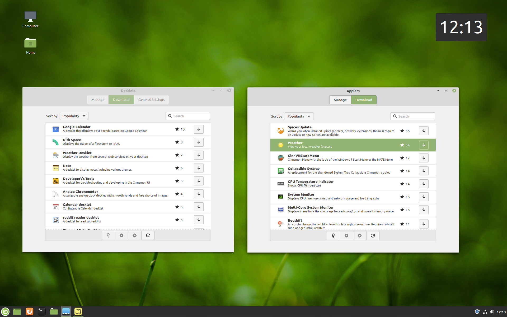 Screenshots - Linux Mint